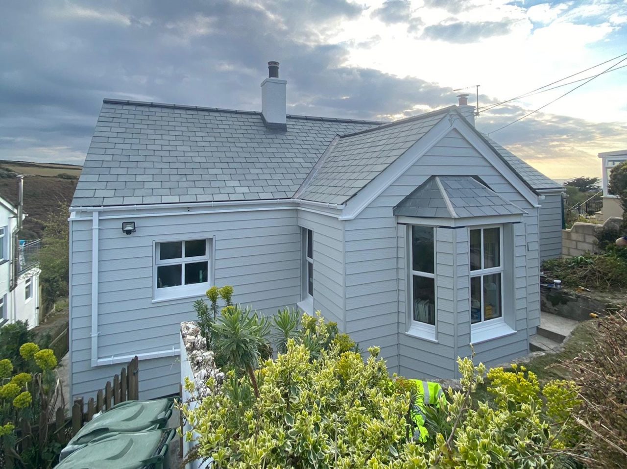 Before & After All Colour Cladding - Windows Doors and Cladding
